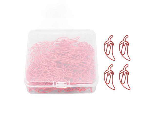 Click here for 100 PCS Red Pepper Shaped Decorative Paper Clips... prices