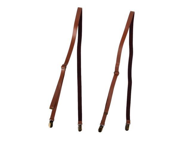 Click here for Mens Suspenders  Adjustable Leather Suspenders for... prices
