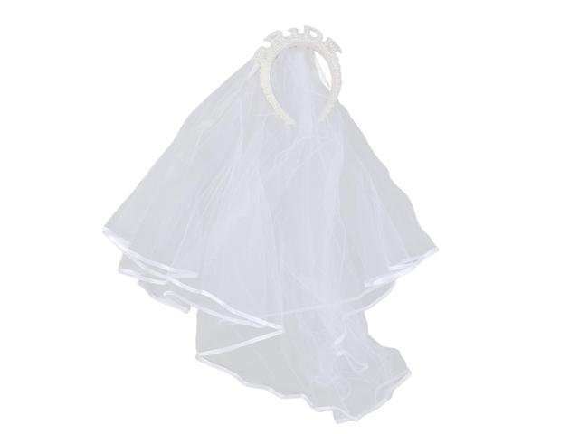 Click here for Bridal Wedding Veil Headband with Artificial Pearl... prices