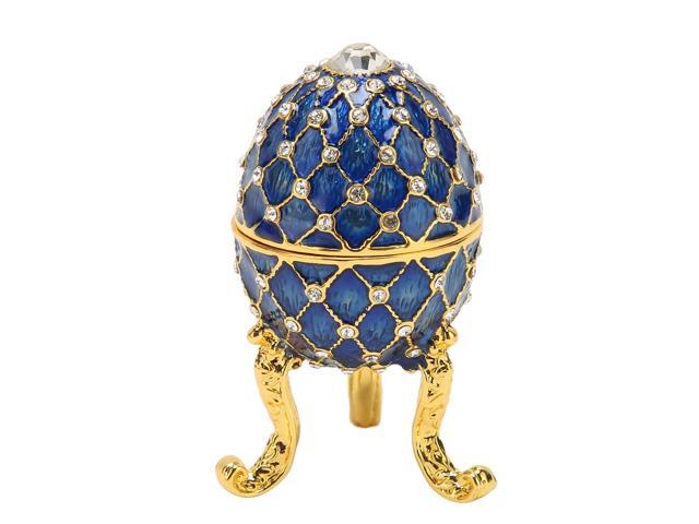 Click here for Egg Shaped Trinket Box  Hinged Jewelry Ring Holder... prices