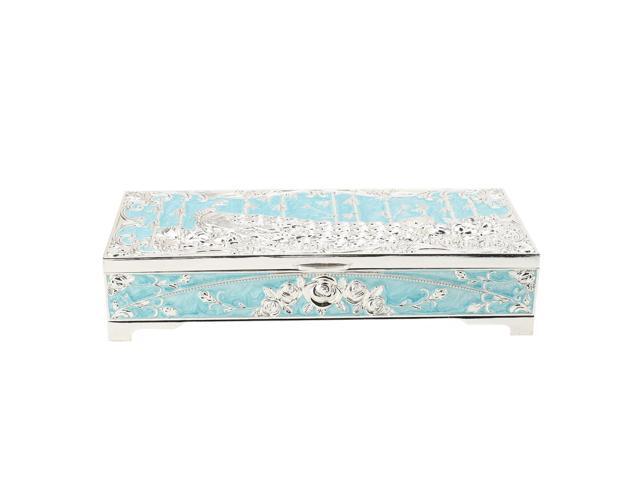 Click here for Vintage Metal Jewelry Box  Zinc Alloy Trinket Stor... prices