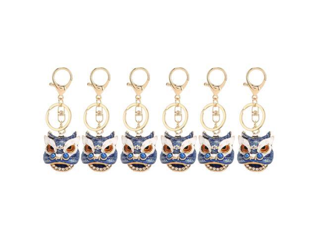 Click here for 6pcs Lion Dance Keychains  Chinese Dancing Lion Rh... prices