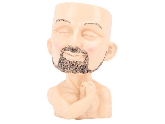 Click here for Head Planter Resin Face Planter with Drainage Hole... prices
