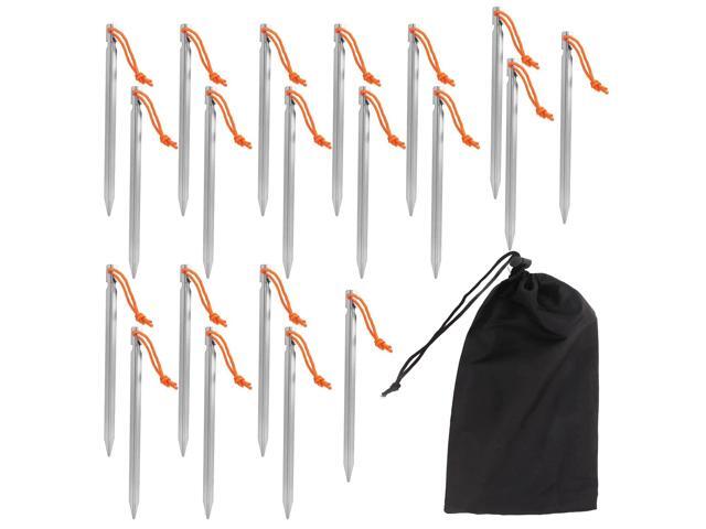 Click here for 20pcs V Shape Heavy Duty Tent Stakes  7075 Aluminu... prices
