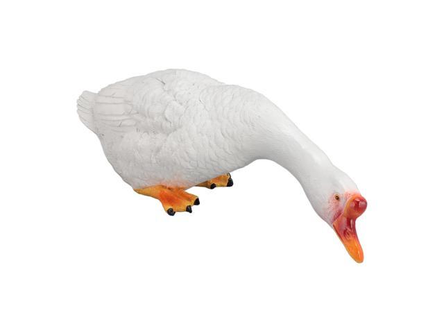 Click here for Resin Goose Statue Garden Decor  Geese Figurine Ya... prices