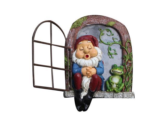 Click here for Tree Gnome Statue  Resin Gnome Tree Hugger Decor... prices