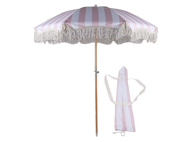 Click here for Patio Umbrella with Fringe  Outdoor Sun Umbrella... prices