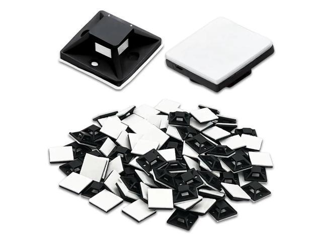 Click here for Zip Tie Mounts 100 Pack Black Self-Adhesive Cable... prices