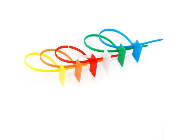 Click here for Zip Tie Tags 100pcs 4 * 150mm Markers Loop Nylon P... prices