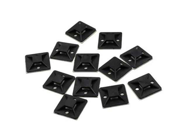 Click here for Zip Tie Mounts 400pcs Black Durable Clip/Clamp Mou... prices