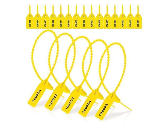 Click here for Zip Tie Tags 200 Pcs Plastic Tamper Seals Tags Sec... prices