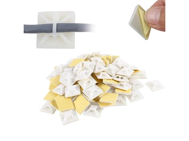 Click here for Zip Tie Mounts 400PCS White Two-color Self-adhesiv... prices
