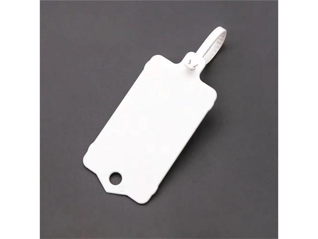 Click here for Zip Tie Tags 100pcs Plastic Tags Reusable Blank Ha... prices