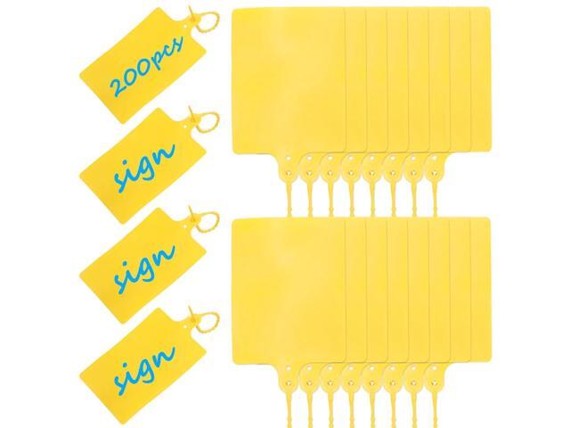 Click here for Zip Tie Tags 200Pcs PP Label Seal Shipping Tag Wat... prices