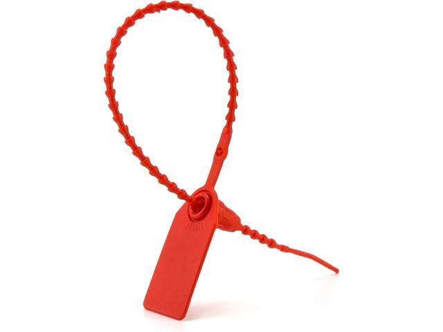 Click here for Zip Tie Tags 100Pcs Plastic Self-Locking Tamper Se... prices