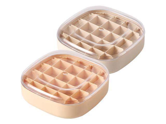 Click here for 2pcs Double Layer Jewelry Storage Case with Lid Pl... prices