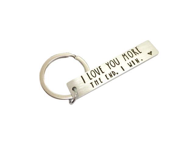 Click here for Stainless Steel Key Chain Couple Keyring Valentine... prices
