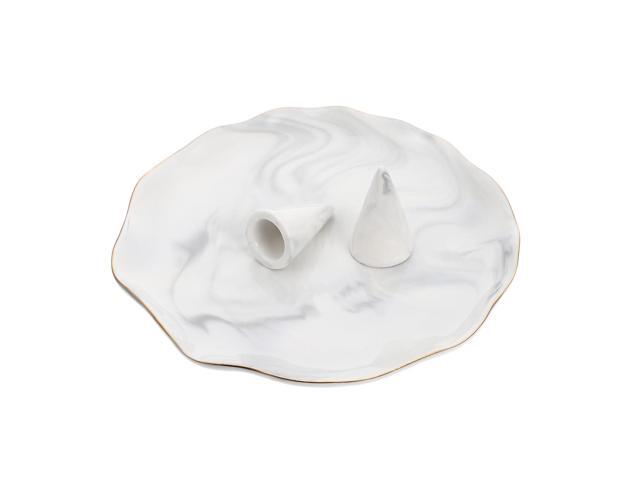 Click here for Ceramic Ring Display Tray Set 3pcs with Marble Pat... prices