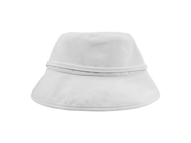 Click here for Womens White Cotton Bucket Hat Sun Protection UV S... prices