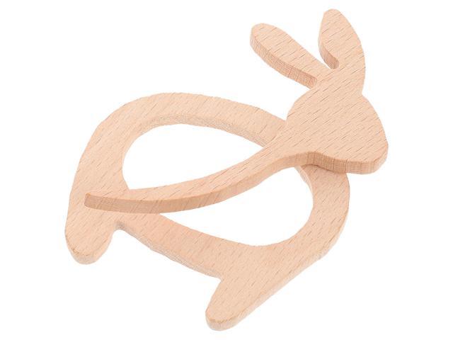 Click here for Wooden Brooch Pin Rabbit Shape DIY Fashion Breastp... prices