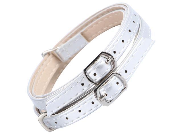 Click here for Anti-drop Cross High Heel Shoe Straps  Silver Deta... prices