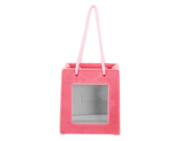 Click here for Small Flocking Ring Box with Window and Handle  Je... prices