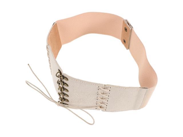 Click here for Wide Vintage Corset Waist Belt for Women  Faux Lea... prices