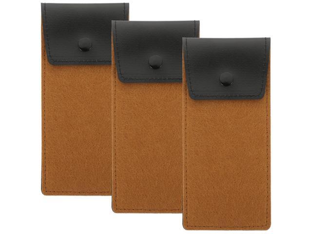 Click here for 3pcs Felt Sunglasses Travel Case Soft Reading Glas... prices