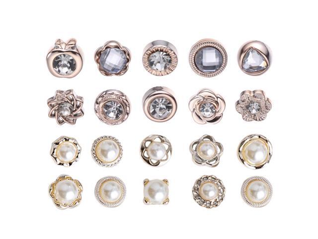 Click here for 20 Pcs Decorative Pearl Brooches Cardigan Pins Art... prices