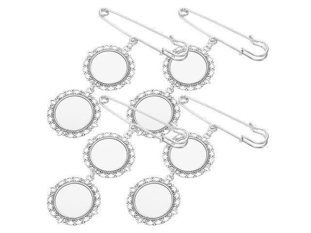 Click here for 4pcs Heat Transfer Printing Brooch Pins DIY Photo... prices