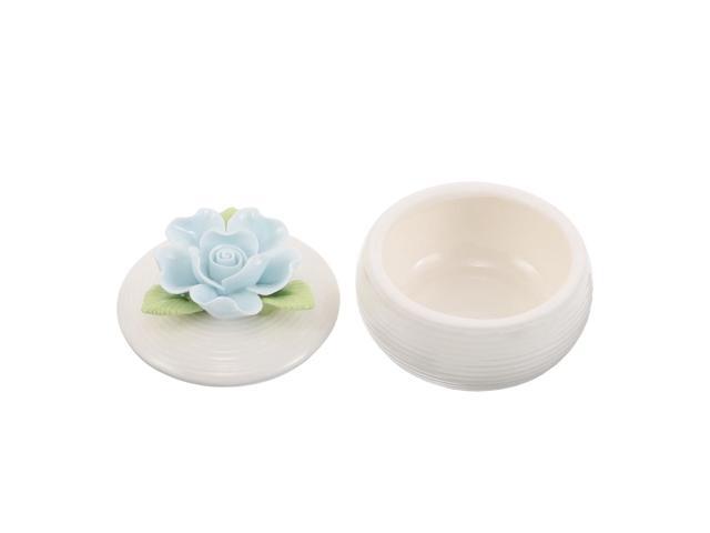 Click here for Ceramic Jewelry Box with Lid Floral Trinket Jewelr... prices