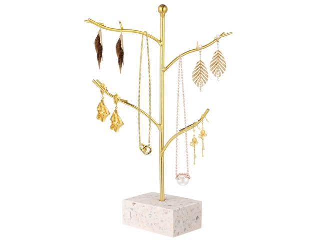 Click here for Terrazzo Base Metal Jewelry Display Rack Earring H... prices
