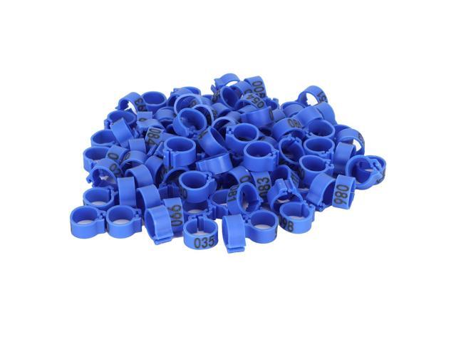 Click here for 100Pcs Numbered Bird Foot Rings Bands Plastic Poul... prices