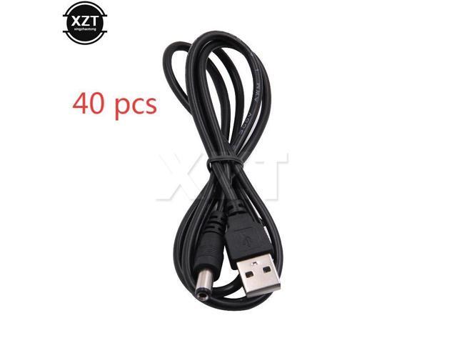 Click here for 40 pcs BLACK 1M USB Port To 5.5 x 2.1mm 5V DC Barr... prices