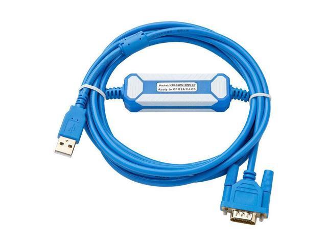 Click here for For OMRON PLC CS CQM1 C200HE programming cable USB... prices