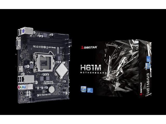 Click here for Biostar H61MHV3 LGA 1155 Intel H61 Mini-ITX Deskto... prices