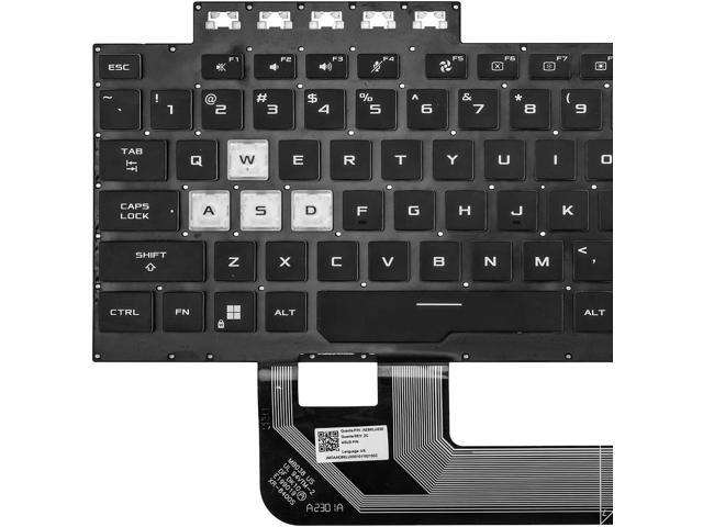 Click here for top US keyboard for Asus TUF Gaming A17 FX766 FX76... prices