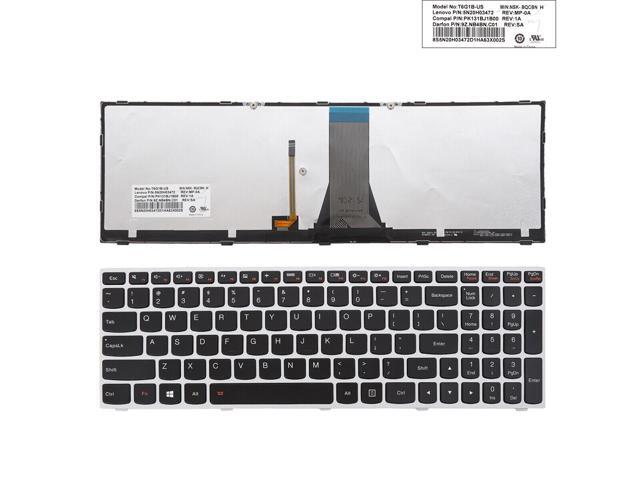 Click here for US Keyboard For Lenovo G50 Silver Frame Black Back... prices