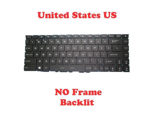Click here for Backlit Keyboard For MSI GS66 V194222AK1 S1N3EUS2J... prices
