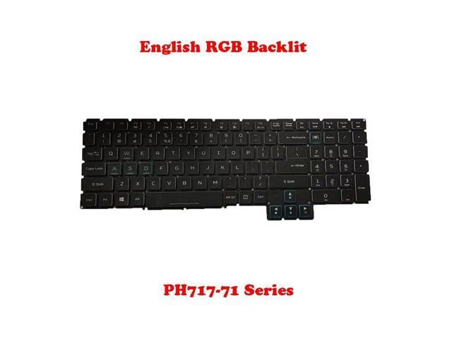 Click here for RGB Backlit US Keyboard For ACER PH717 NSK-RPBBN E... prices