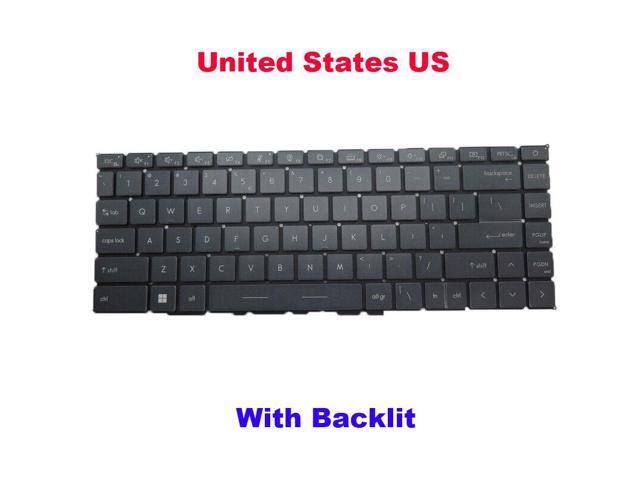 Click here for Backlit US Keyboard For MSI V194222MK4 UI S1N2EUS6... prices