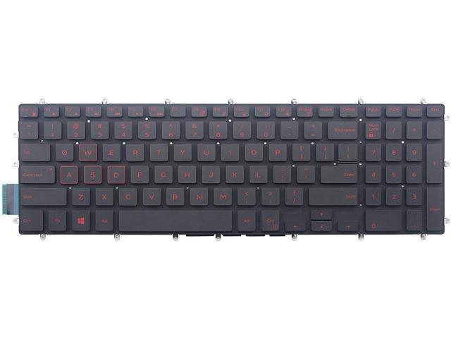 Click here for red US Backlit Keyboard for Dell P/N: PK131QP1B00... prices