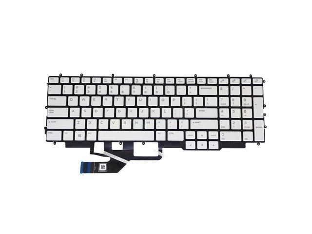 Click here for English US Laptop Keyboard For DELL G7 17 7700 Whi... prices