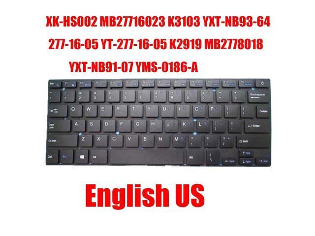 Click here for US Keyboard XK-HS002 MB27716023 YXT-NB93-64 277-16... prices