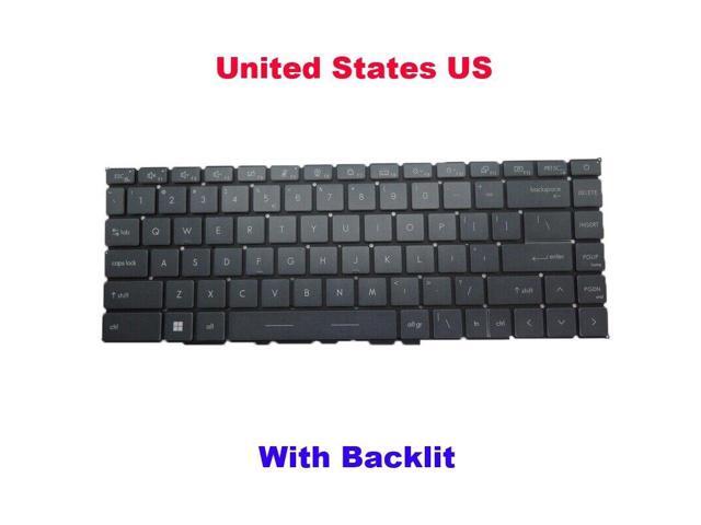 Click here for Backlit US Keyboard For MSI Creator Z16 Z16-A11U M... prices