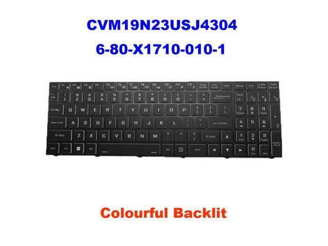 Click here for US English Backlit Keyboard For CLEVO NH50AC CVM19... prices
