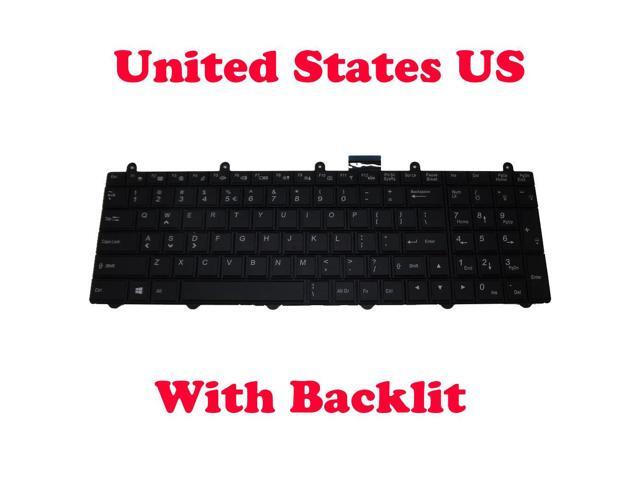 Click here for US Backlit Keyboard For CLEVO P157SM P177SM V13215... prices