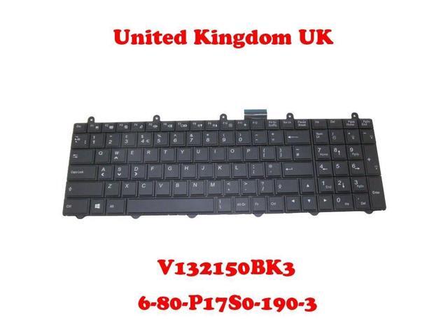 Click here for UK Backlit Keyboard For CLEVO P157SM P177SM V13215... prices