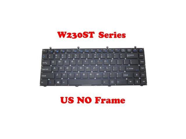 Click here for English Keyboard For CLEVO W230ST MP-12R73US-430 6... prices