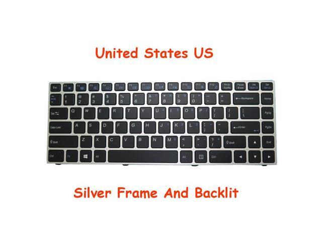 Click here for English Backlit Keyboard For CLEVO P640 MP-13C23US... prices